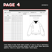 Ultimate Clothing Template Bundle | 44 Garment Mockups & Editable Tech Pack – 3DStreetCo