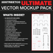Ultimate Clothing Mockup Pack – 130+ Vector Templates – 3DStreetCo